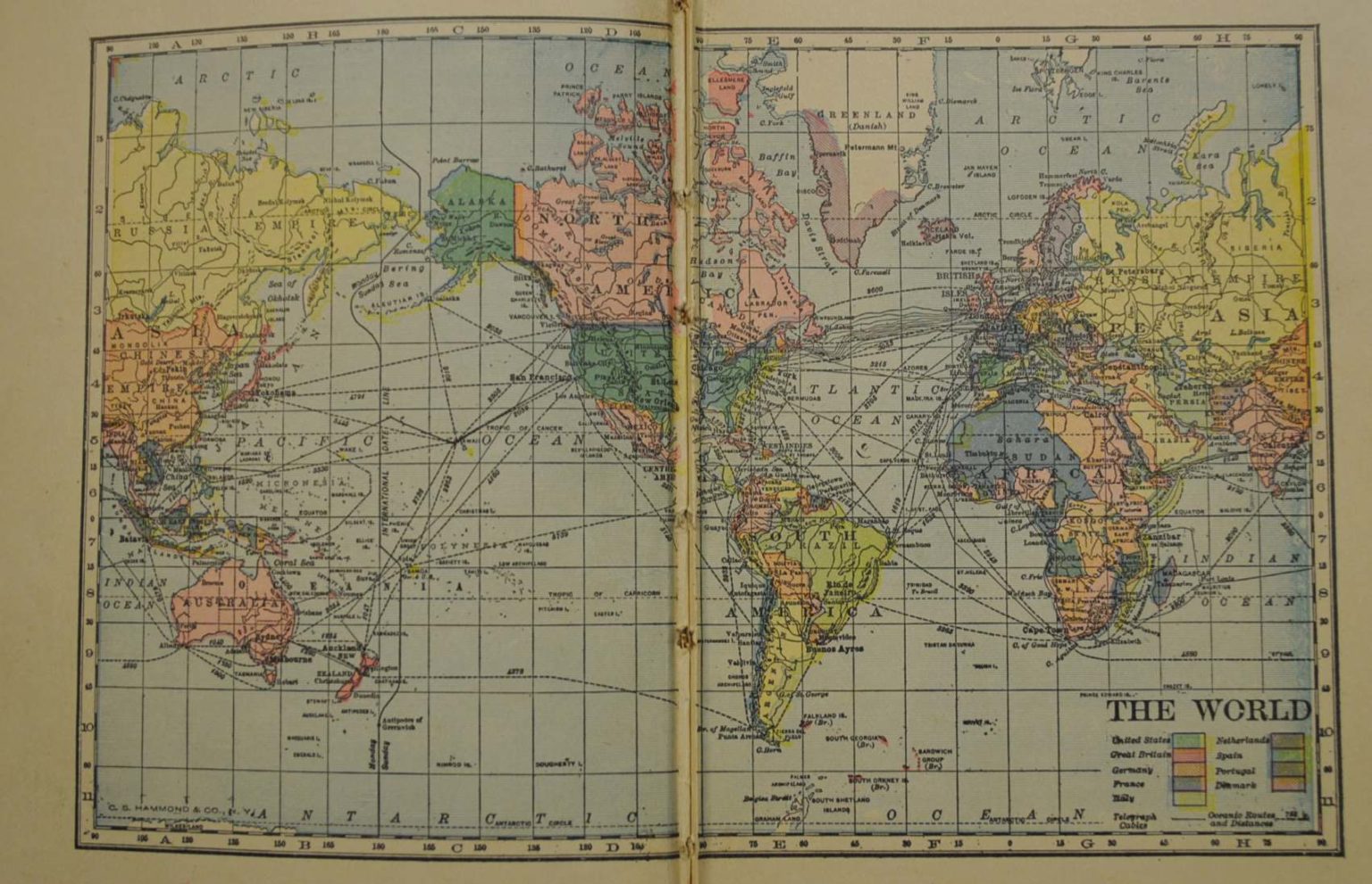 Atlas of the World, 1913 - Kroll Antique Maps