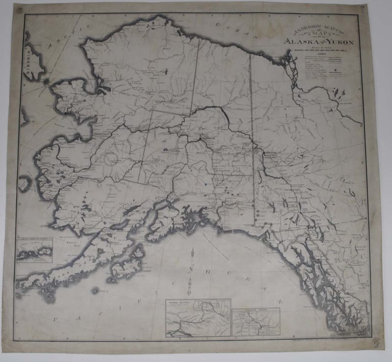 Alaska, circa 1900 - Kroll Antique Maps