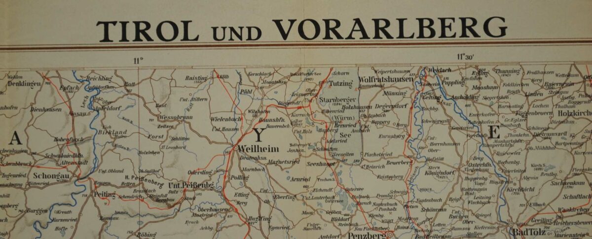 Austria, 1937 - Kroll Antique Maps