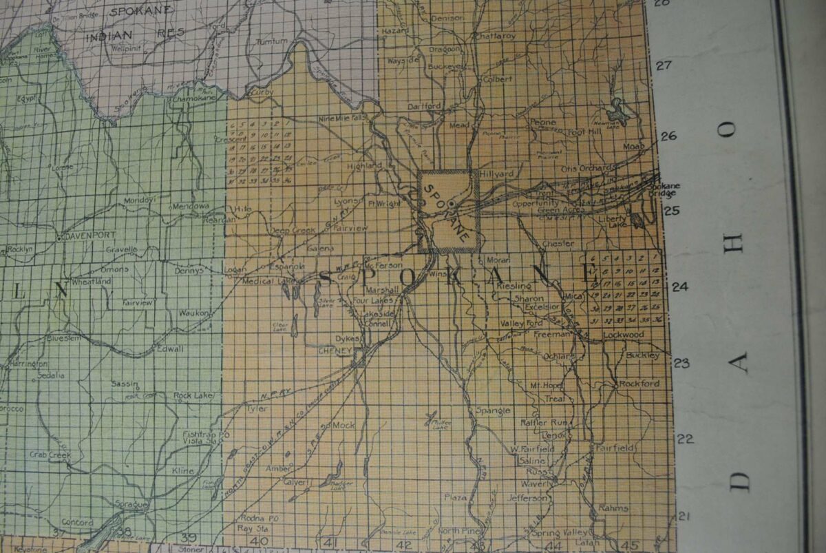 Washington 1913 – SOLD - Kroll Antique Maps